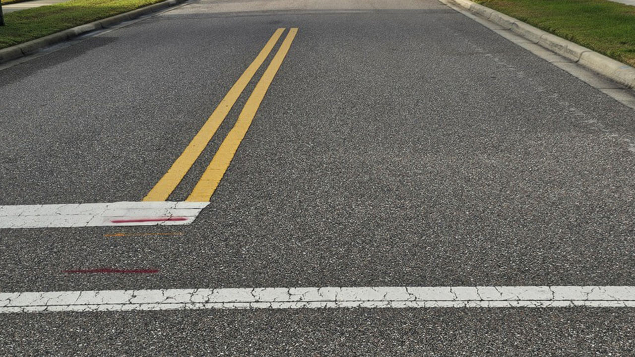 PASER 8 - Good | Occasional transverse cracking >40’ apart